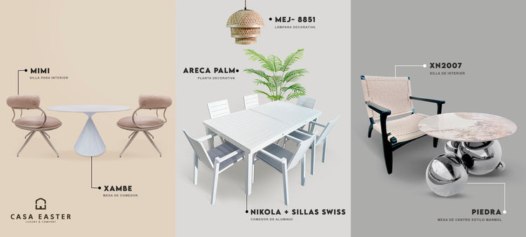 Mobiliario para interior, exterior y jardín – CasaEaster