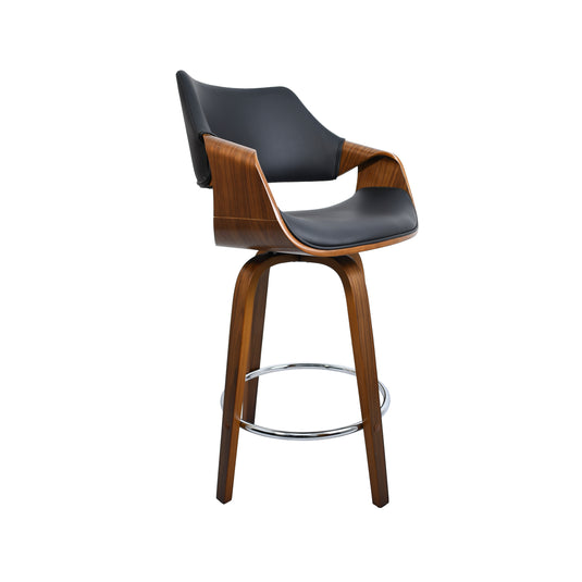 Silla alta para barra 1049 para interior color negro & café - JY3075-1 ...
