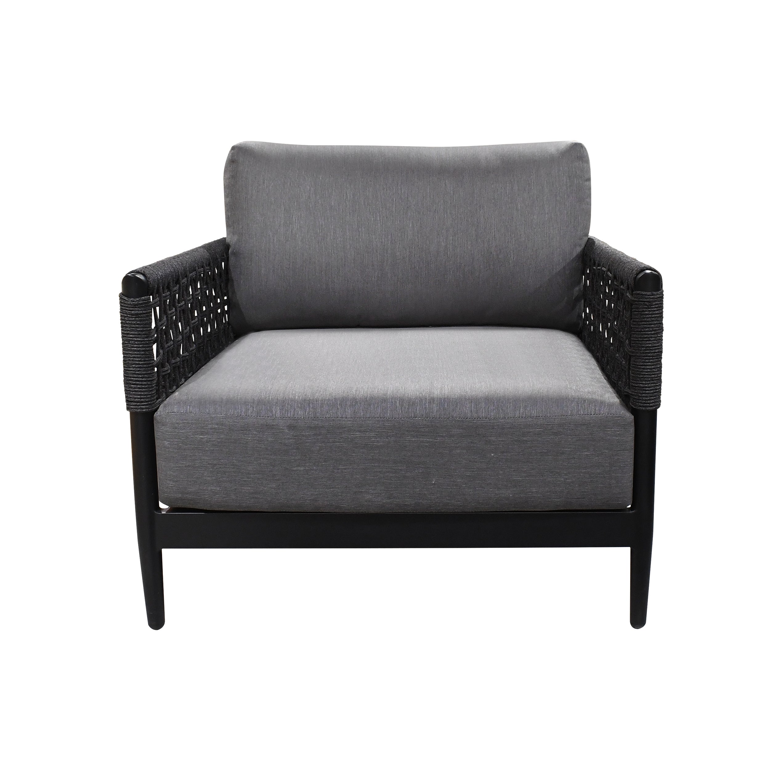 Sillón Individual Hampton color Carbon - GLA-6322021 – CasaEaster