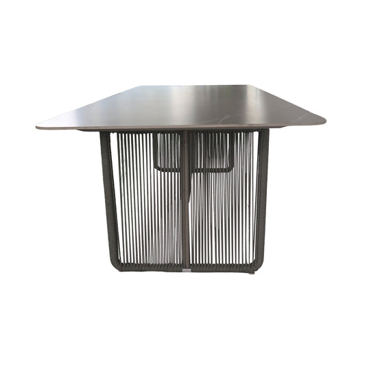 Mesa de comedor Lara 2.4M color champagne - GLAE39942312KD – CasaEaster