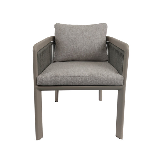 Silla Exterior Lara Champagne - Aluminio Reforzado | CasaEaster