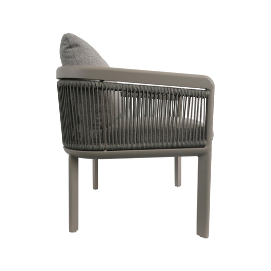 Silla Exterior Lara Champagne - Aluminio Reforzado | CasaEaster