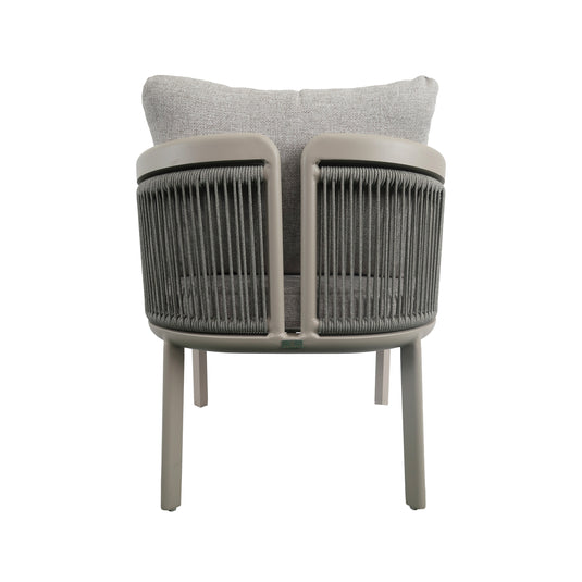 Silla Exterior Lara Champagne - Aluminio Reforzado | CasaEaster