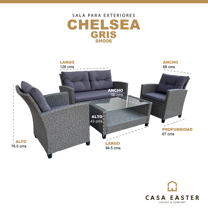 Sala de Rattan - CasaEaster