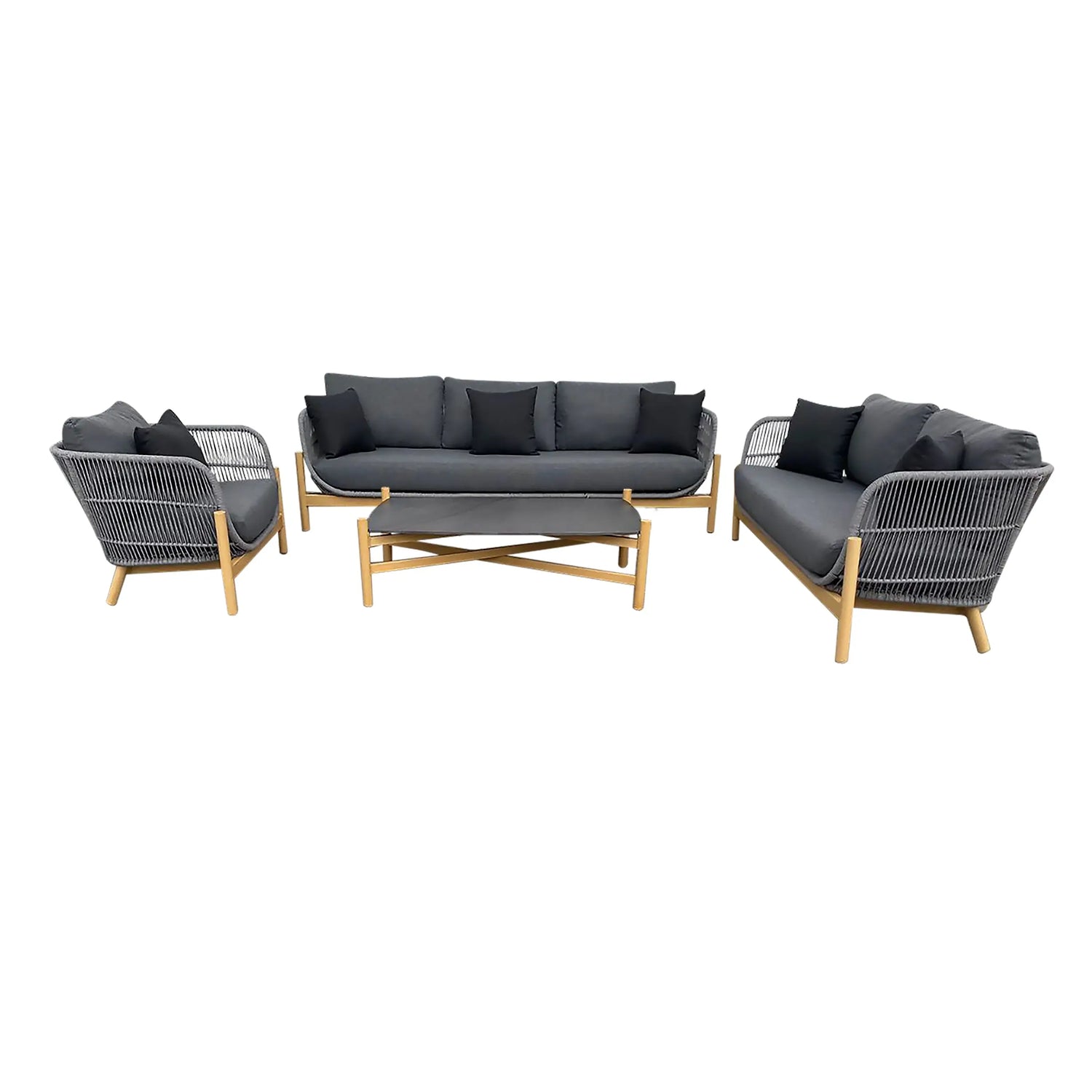 Sala para Exterior e Interior de Aluminio Color Gris LIGHTON LUXURY – CasaEaster