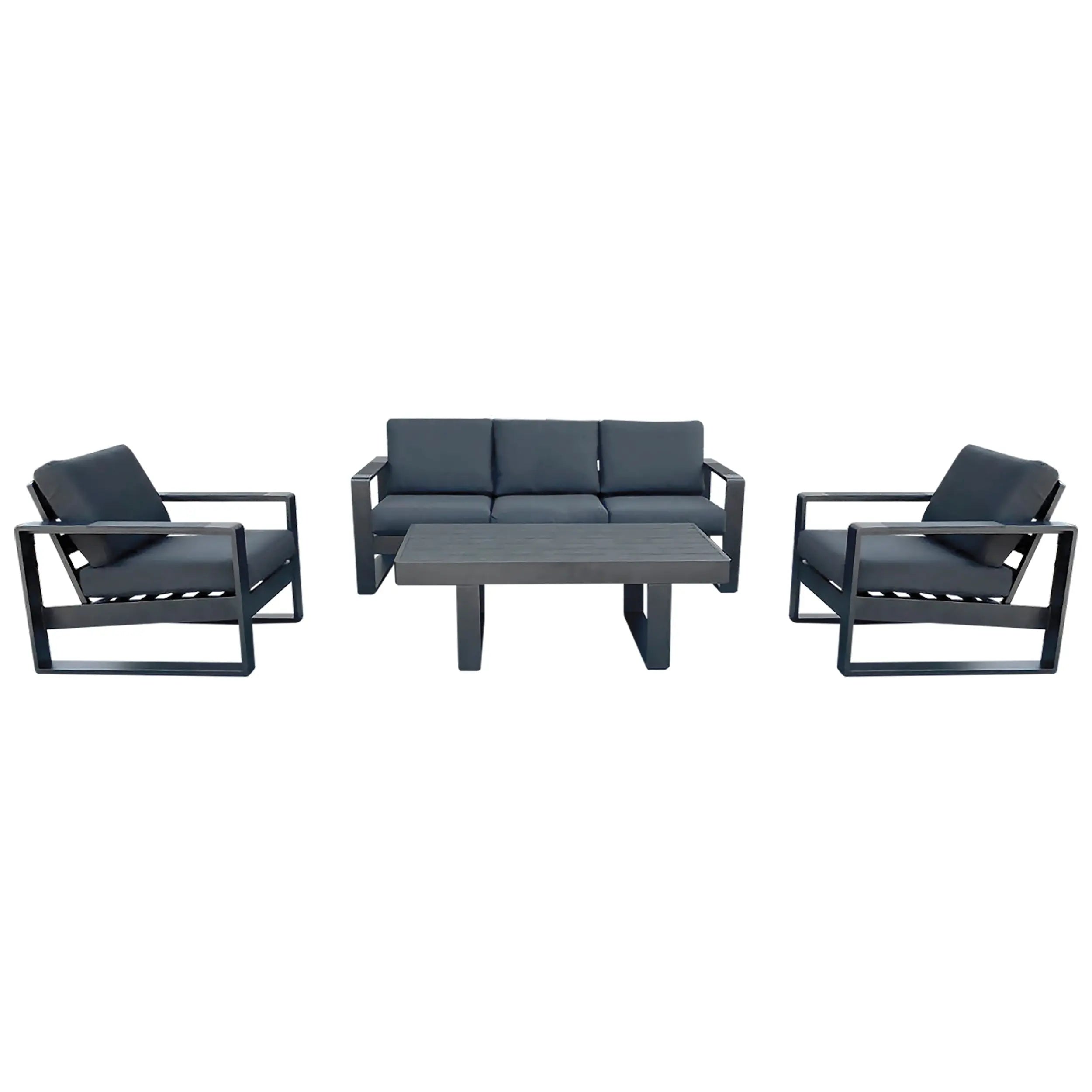 Sala para Exterior e Interior de Aluminio Color Gris PINTO – CasaEaster