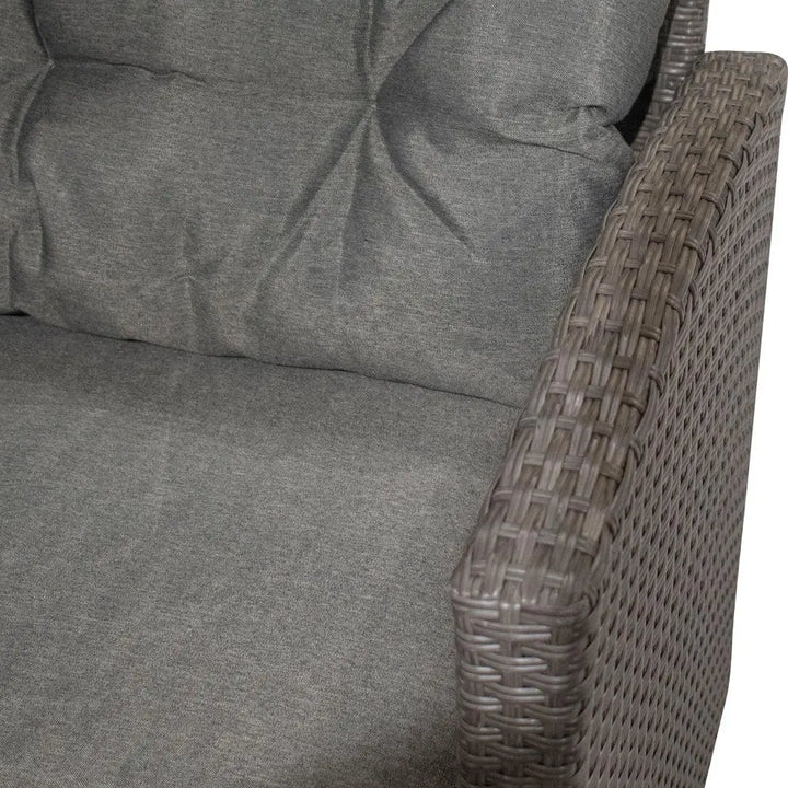 Sala para Exterior e Interior de Rattan Color Carbon CHELSEA-S-3001 ...