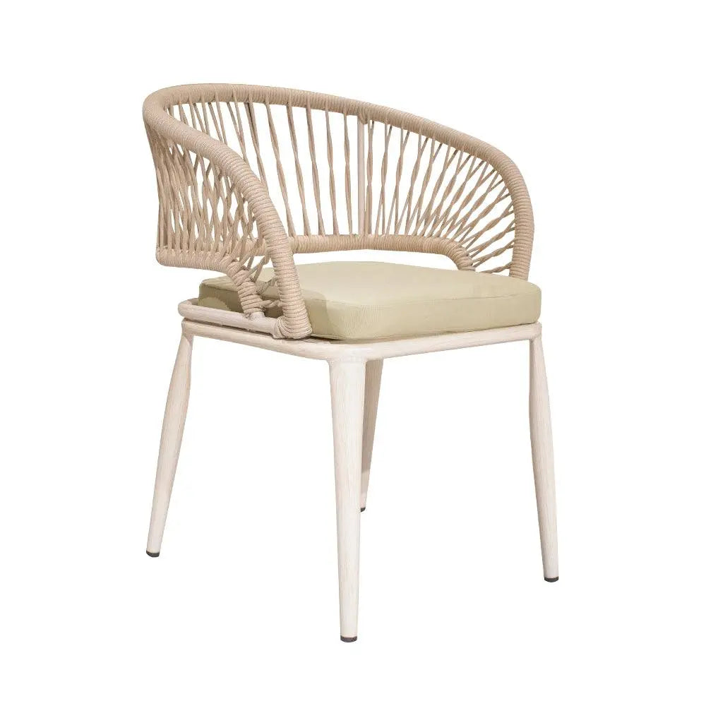 Silla de Lazo para Exterior e Interior Color Beige NANT -ZF4008 ...