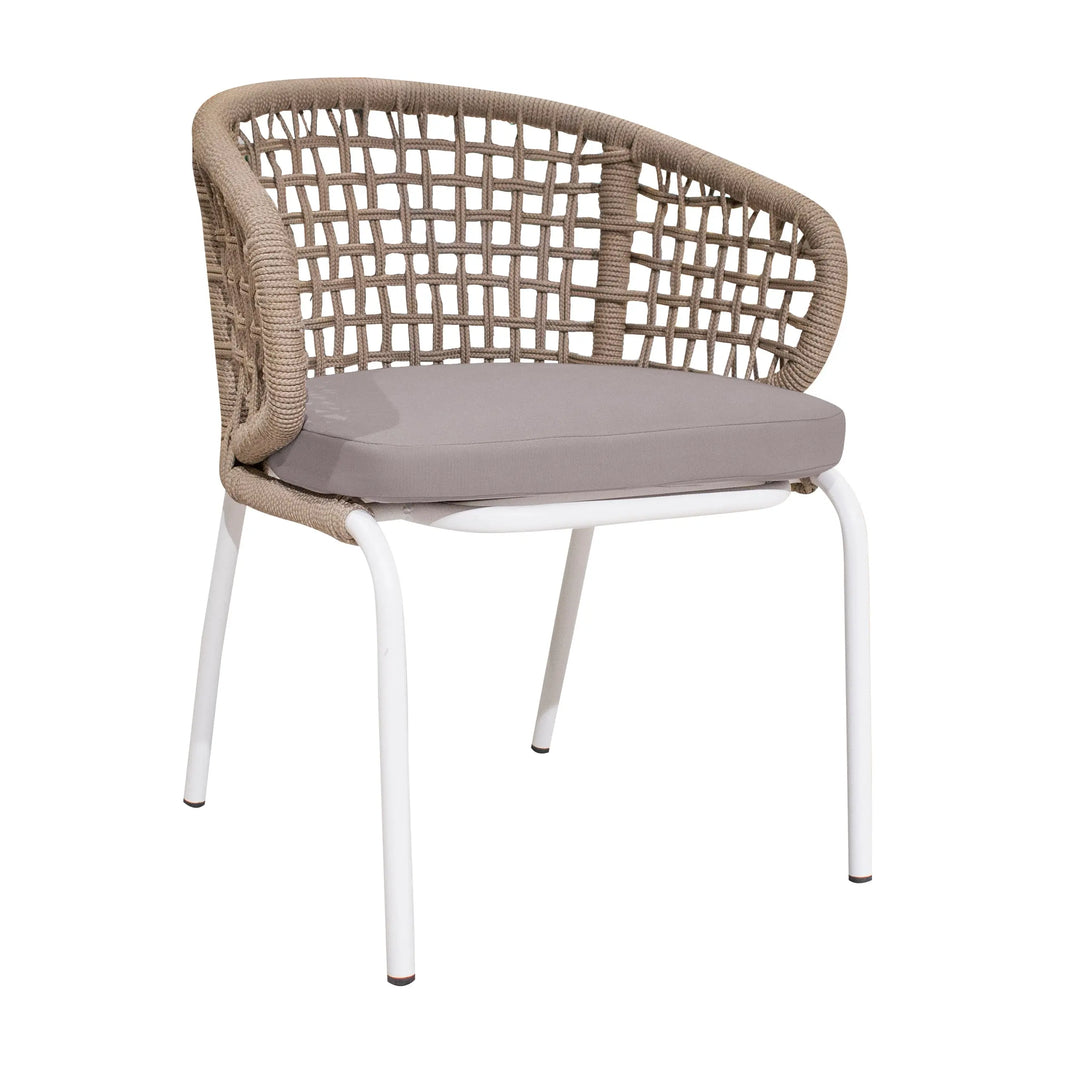 Silla de Lazo para Exterior e Interior Color Beige VERSAILLAS-ZF400 ...