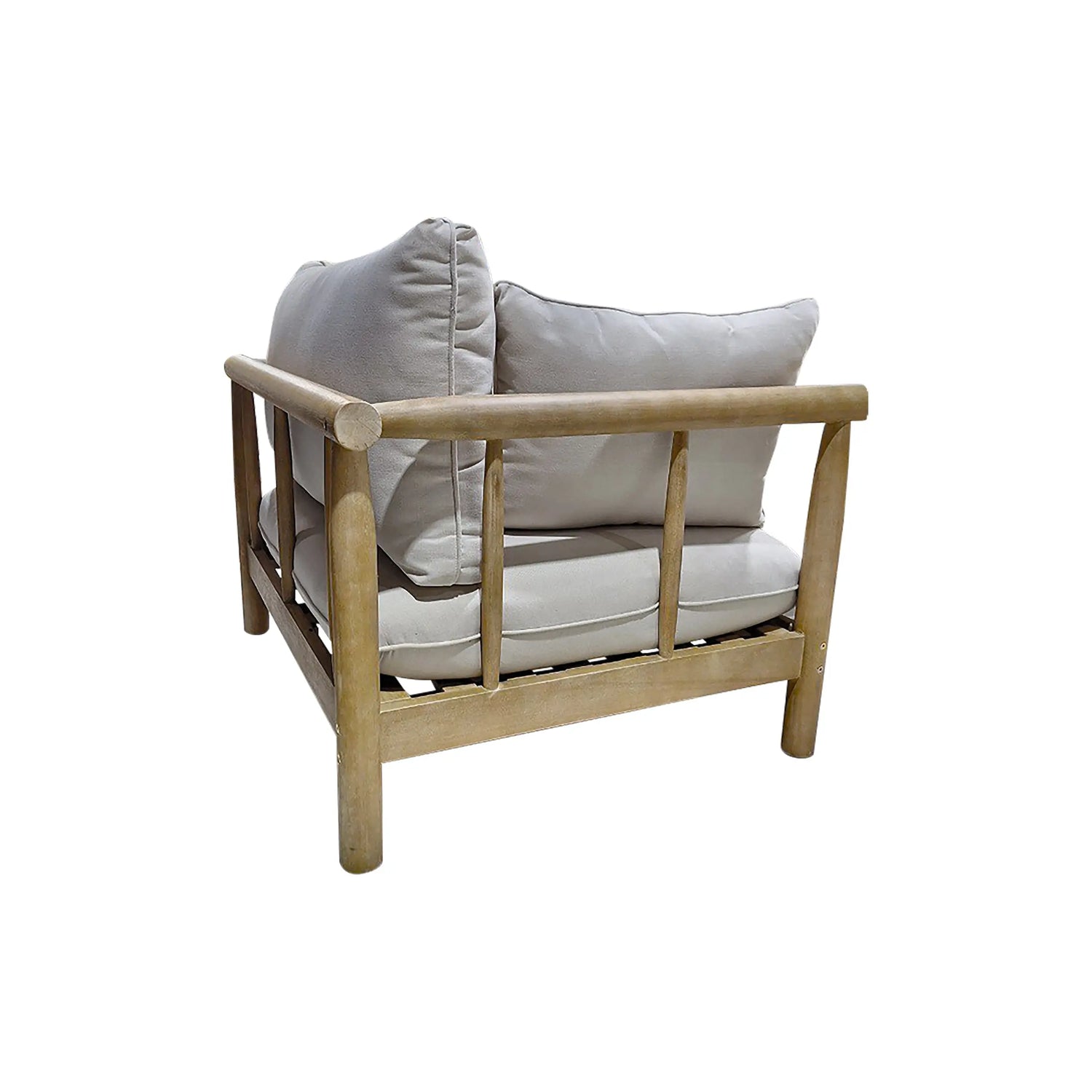 Sillón Individual para interior y exterior color natural – CasaEaster