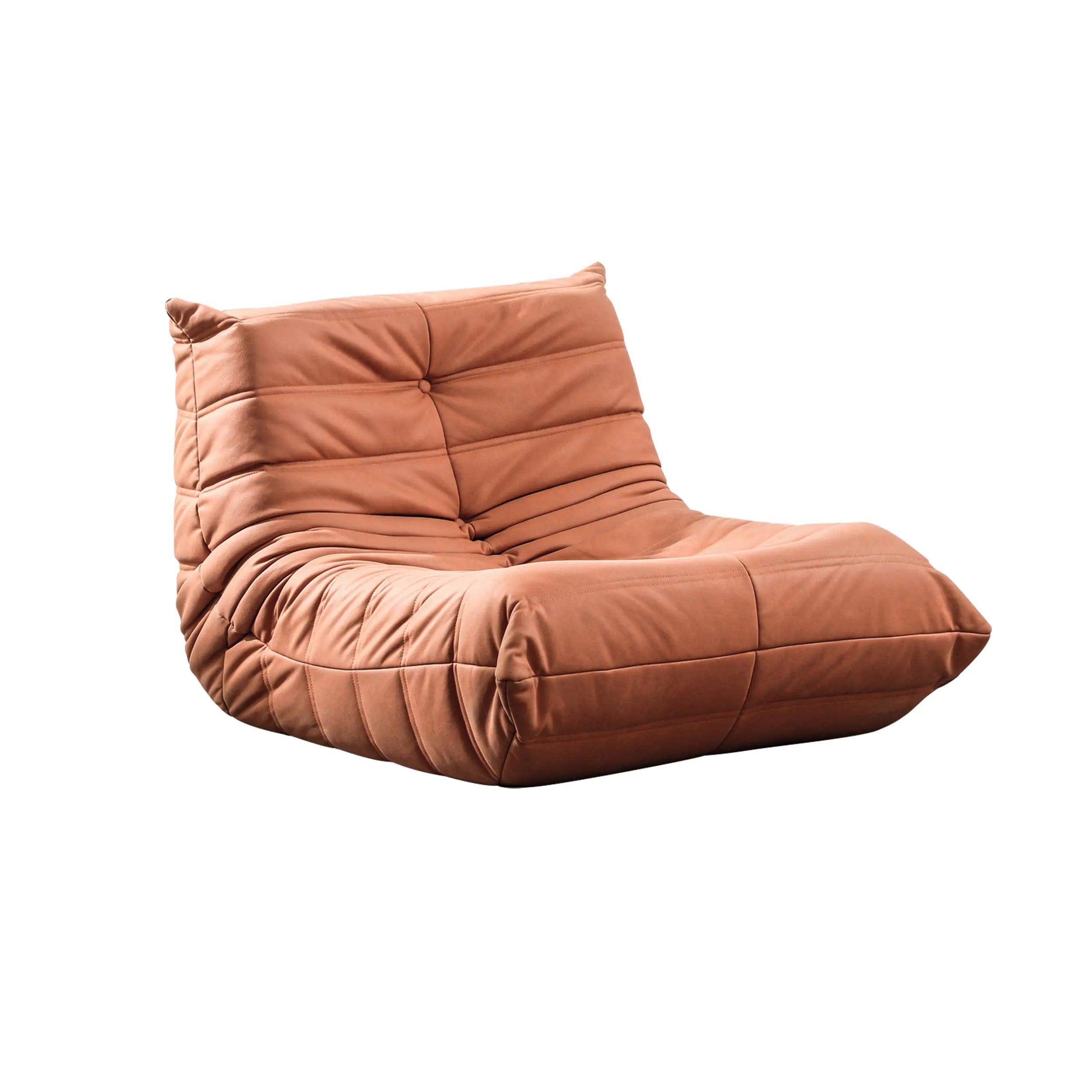 Sofá estilo Puff Farry color Cafe - BD15BR - CasaEaster